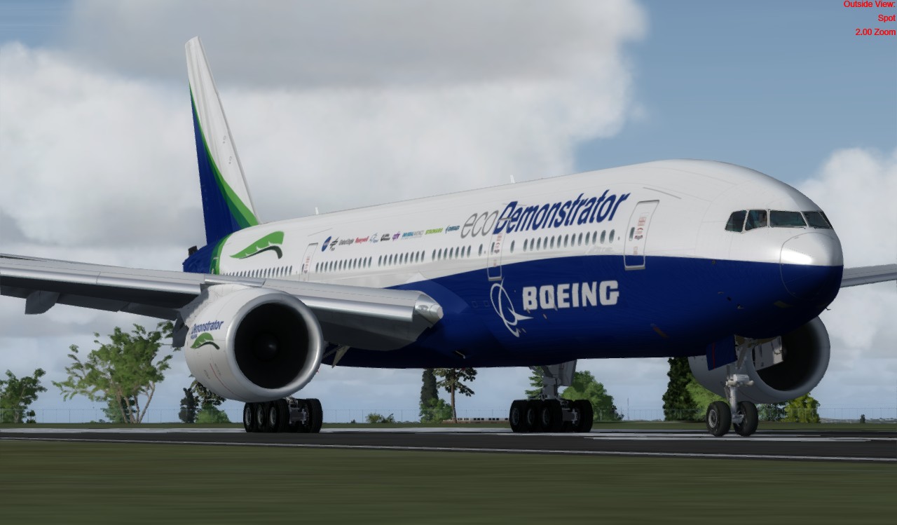 More images for FSX%2FP3D+Boeing+777-200+Boeing+Eco+Demonstrator+v2