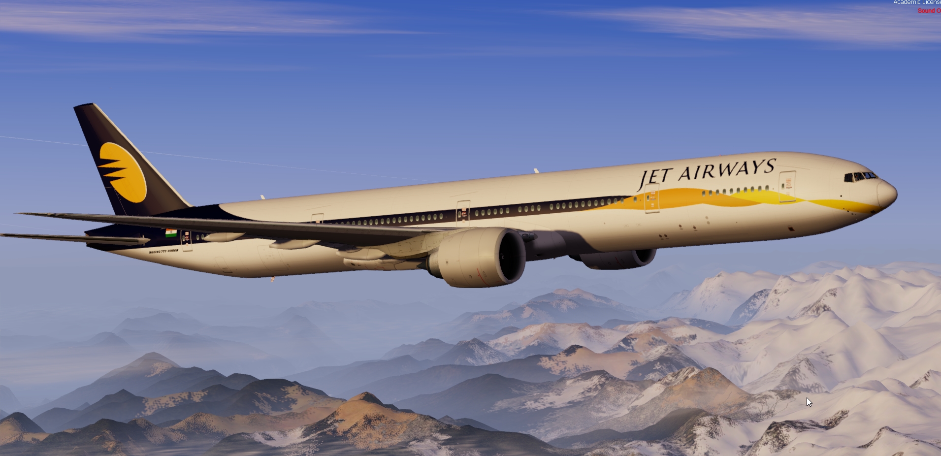 More images for FSX%2FP3D+Boeing+777-300ER+Jet+Airways+package+v2