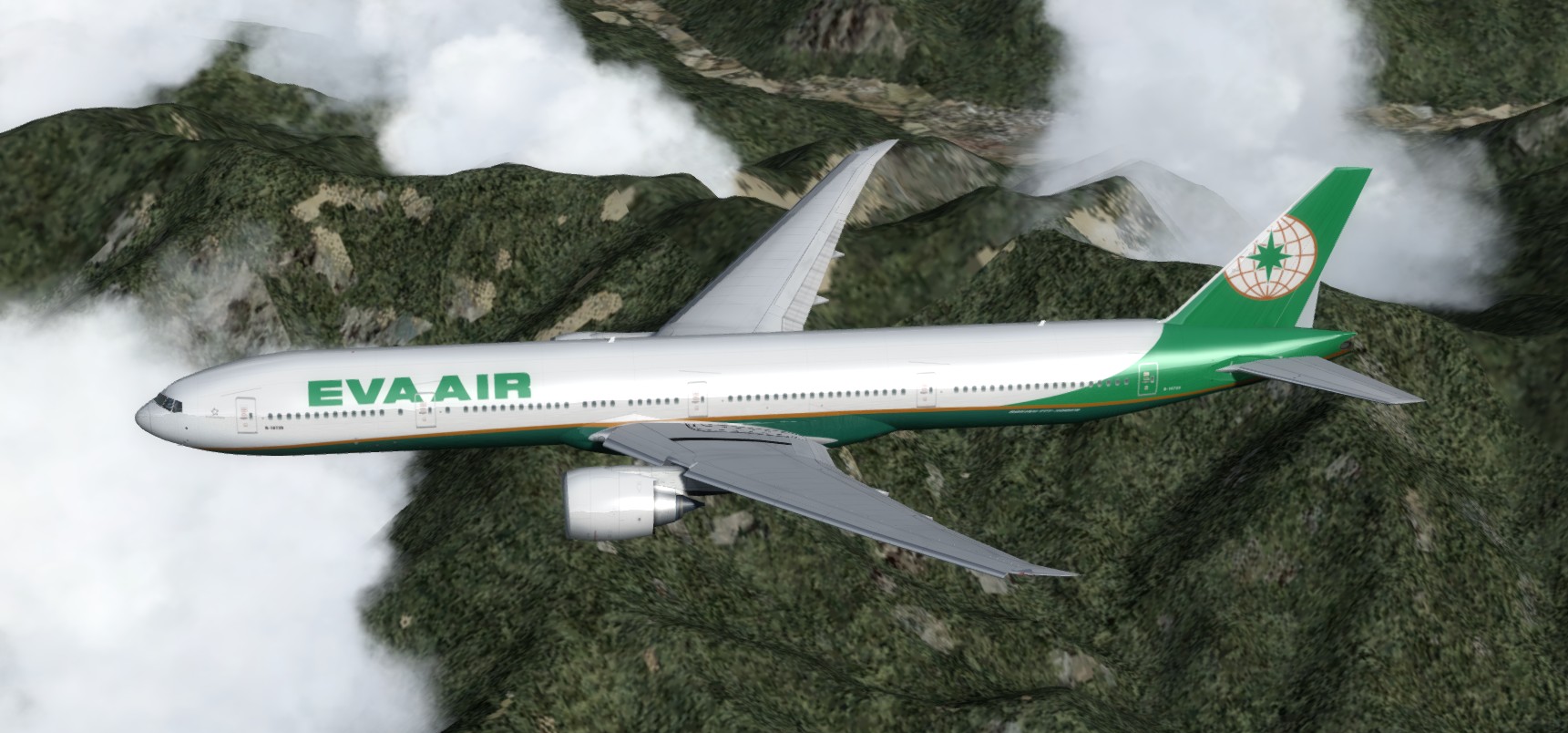 More images for FSX%2FP3D+Boeing+777-300ER+Eva+Air+package+v2