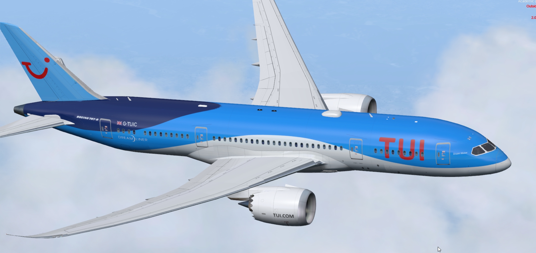 More images for Boeing+787-8+Tui+Airways+Package+REVISED%2FFixed