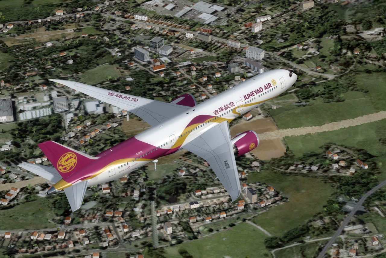 More images for FSX%2FP3D+Boeing+787-9+Juneyao+Airlines++package+v2
