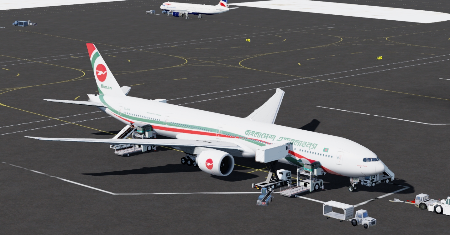 More images for FSX%2FP3D+Boeing+777-300ER+Biman+Bangladesh+package