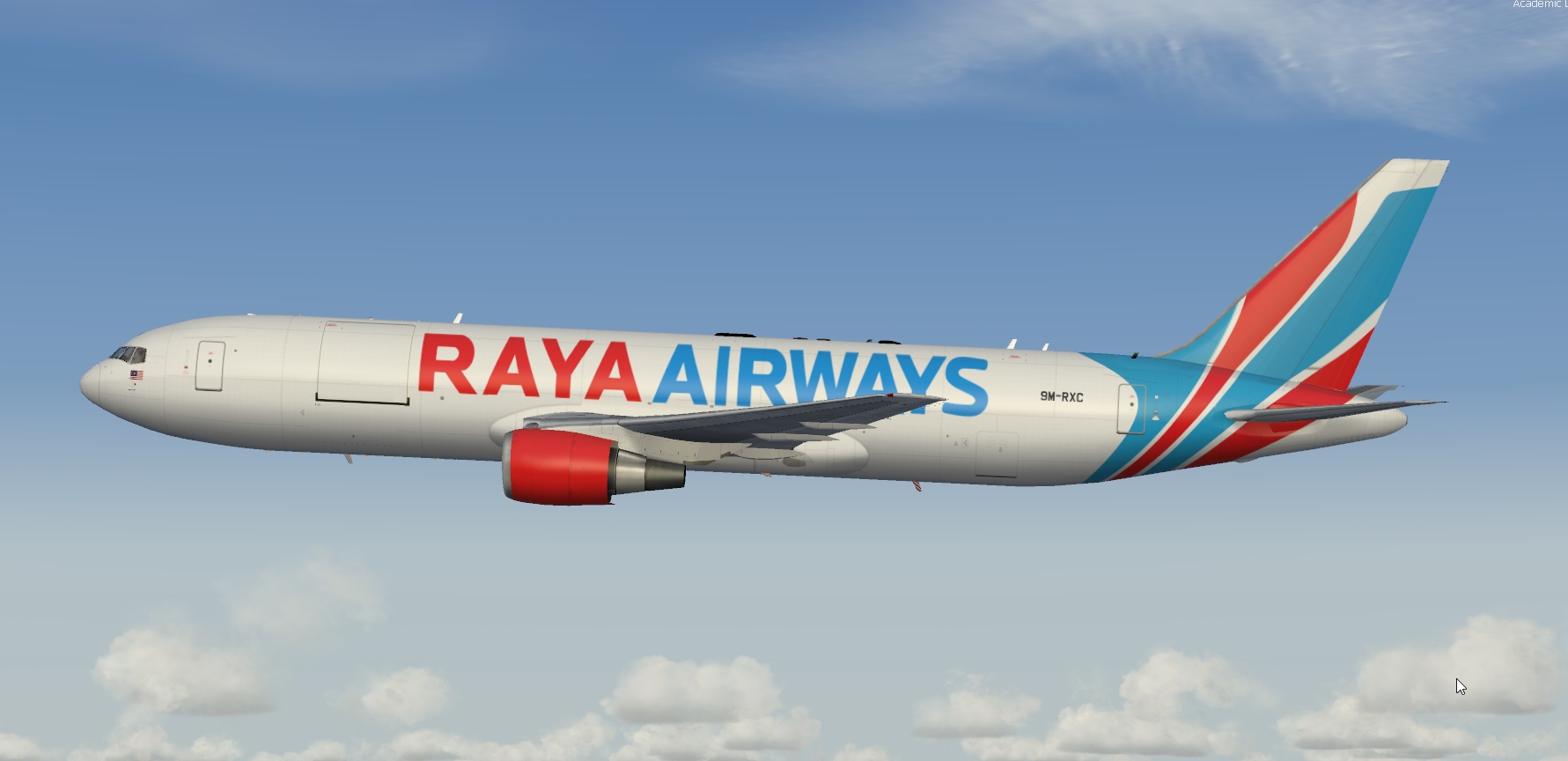 More images for FSX%2FP3D+Boeing+767-300F+Raya+Airways+package