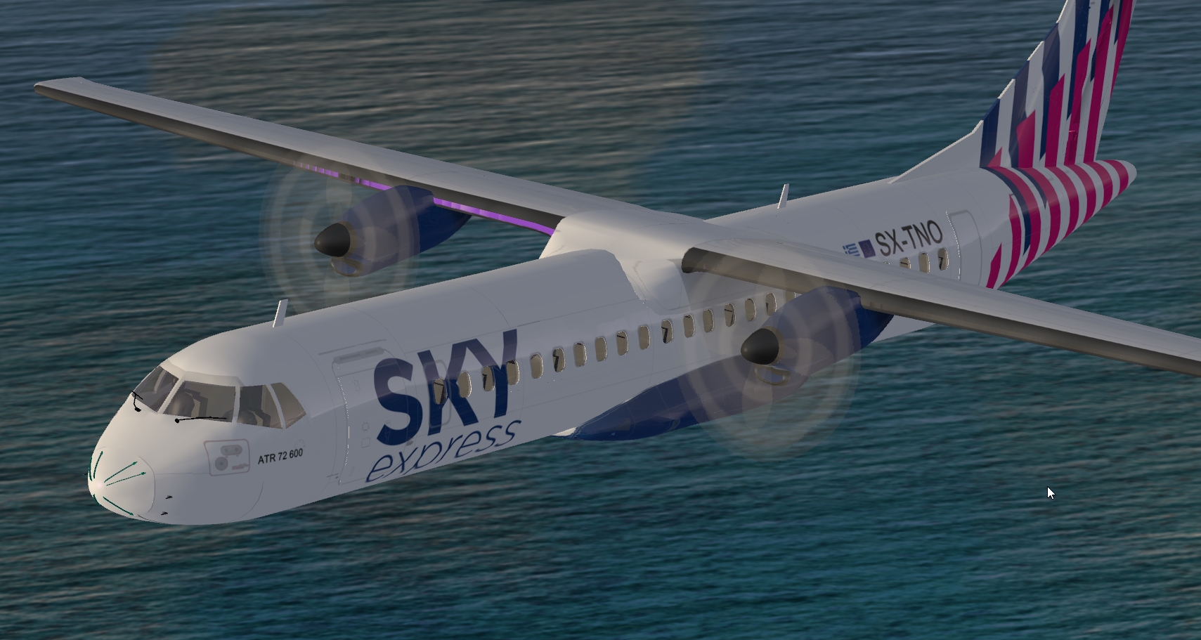 More images for FSX%2FP3D+ATR72-600+Sky+Express+package.