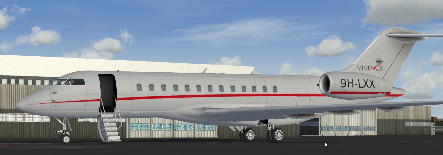 More images for FSX%2FP3D+Bombardier+Global+Express+Vistajet+Package