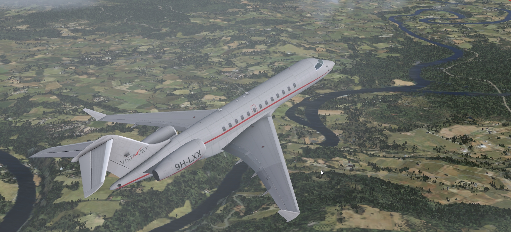 More images for FSX%2FP3D+Bombardier+Global+Express+Vistajet+Package
