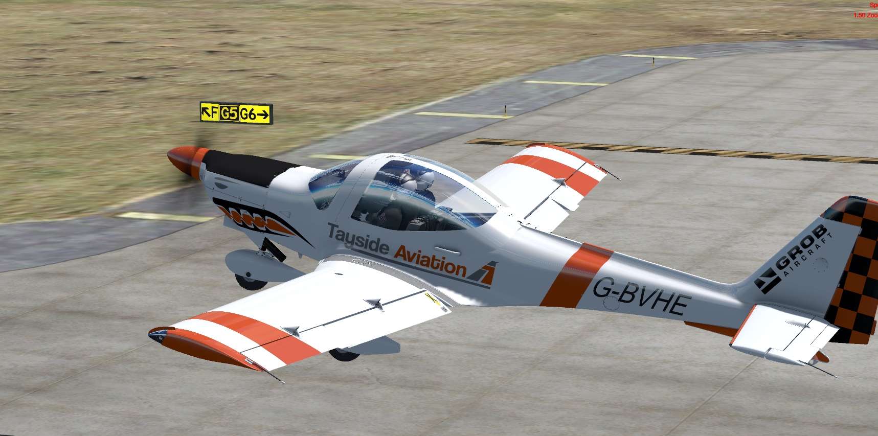 More images for FSX%2FP3D+Grob+G115+Tutor+and+Heron+Package