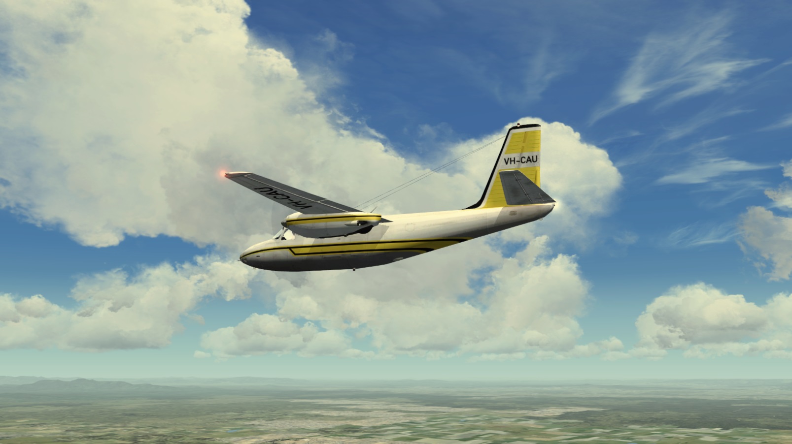 More images for FSX%2FP3D+Aero+Commander+560+VH-CAU+Textures