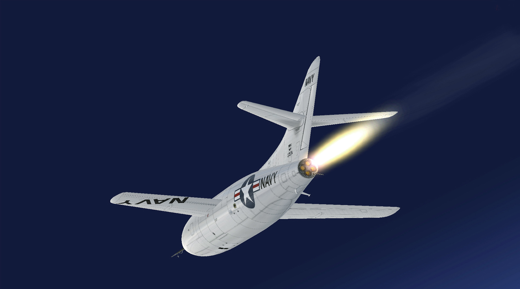 More images for +FSX%2FP3D+Douglas+D-558-2+Skyrocket_Rocket+model_v1.1
