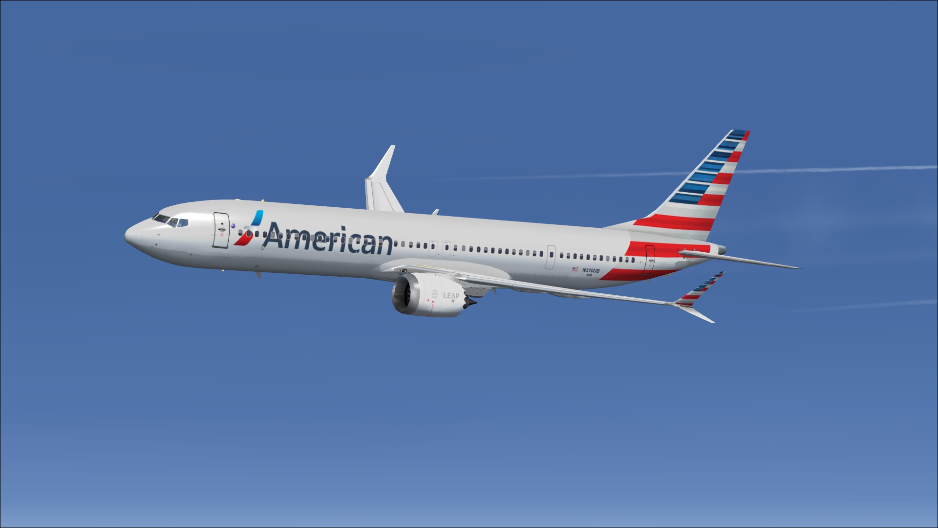 More images for FSX%2FP3D+American+Airlines+Boeing+737-MAX10