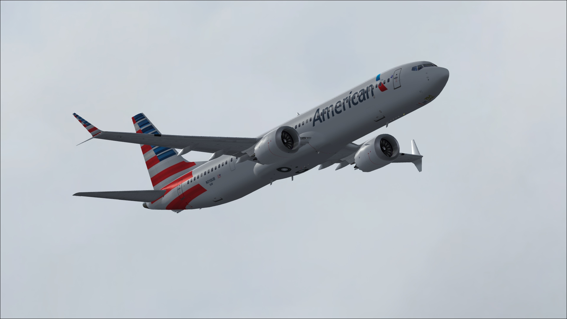 More images for FSX%2FP3D+American+Airlines+Boeing+737-MAX10