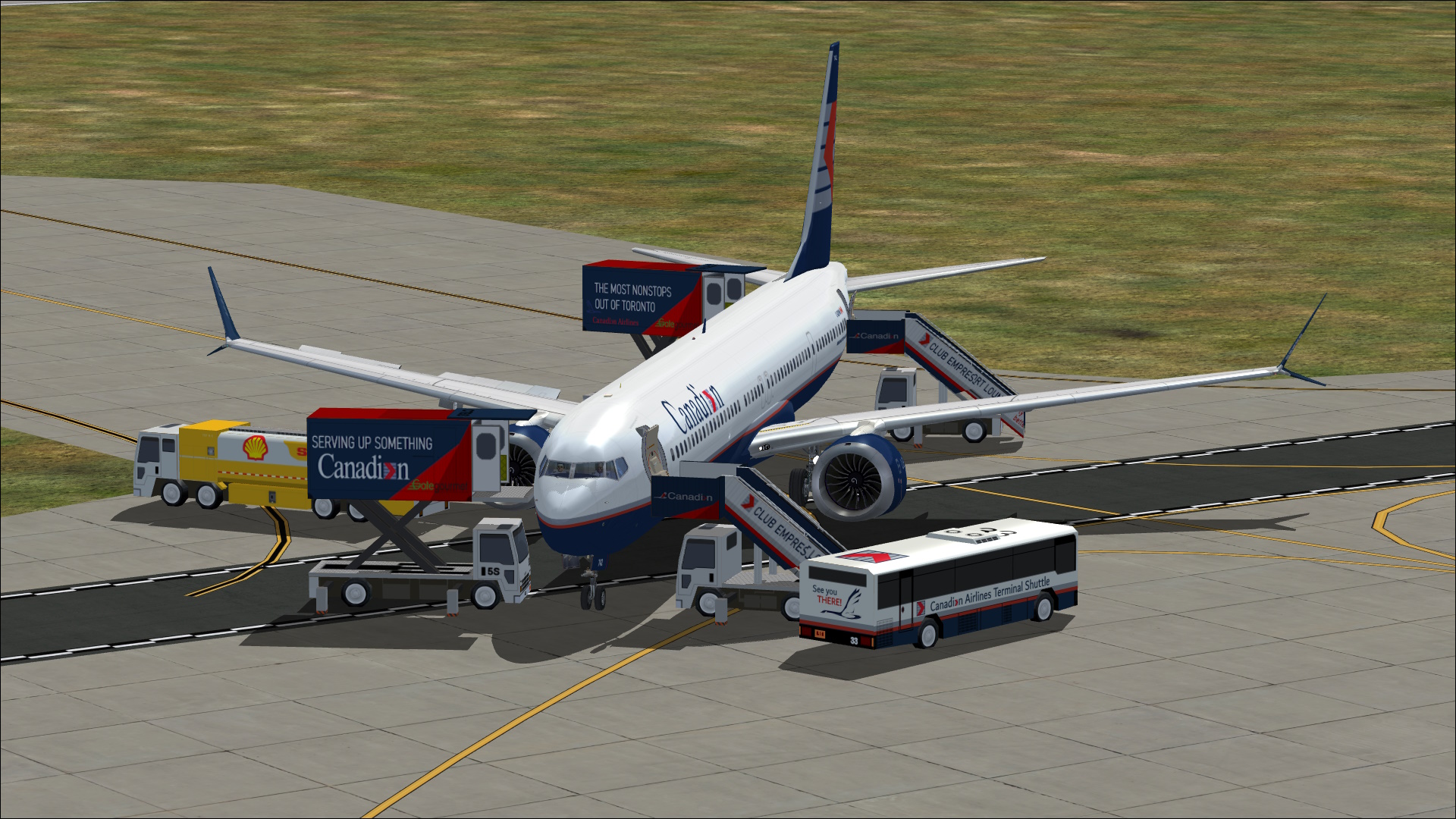 More images for FSX%2FP3D+Canadian+Airlines+Boeing+737-MAX10