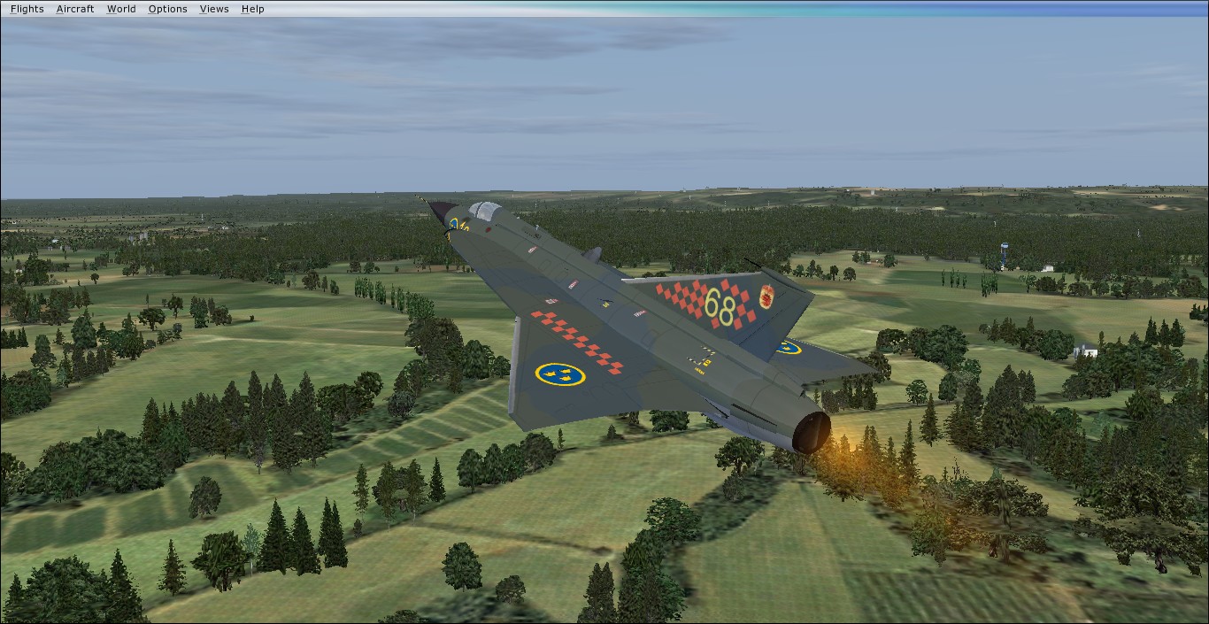 More images for FSX+SAAB+J35+Draken+Texture+Package