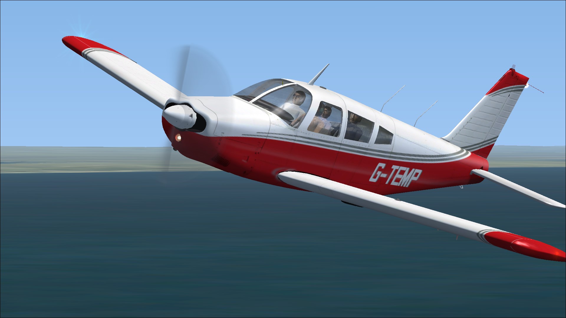 More images for Piper+PA28+Arrow+G-TEMP+Fictional+Package